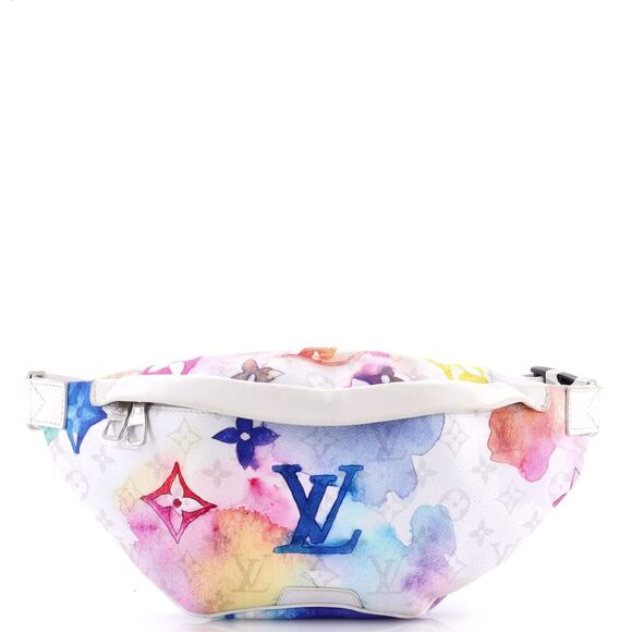 Louis Vuitton | Bags | Louis Vuitton Discovery Bumbag Limited Edition Monogram Watercolor Canvas ...